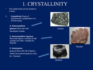 Igneous texture final. | PPT