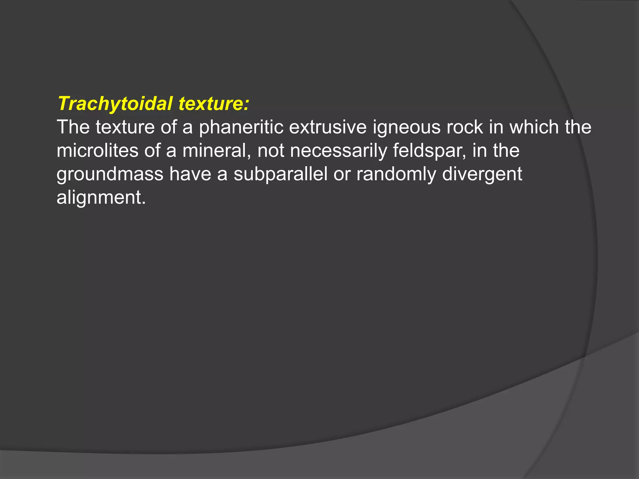 Igneous textures and structures | PPTX