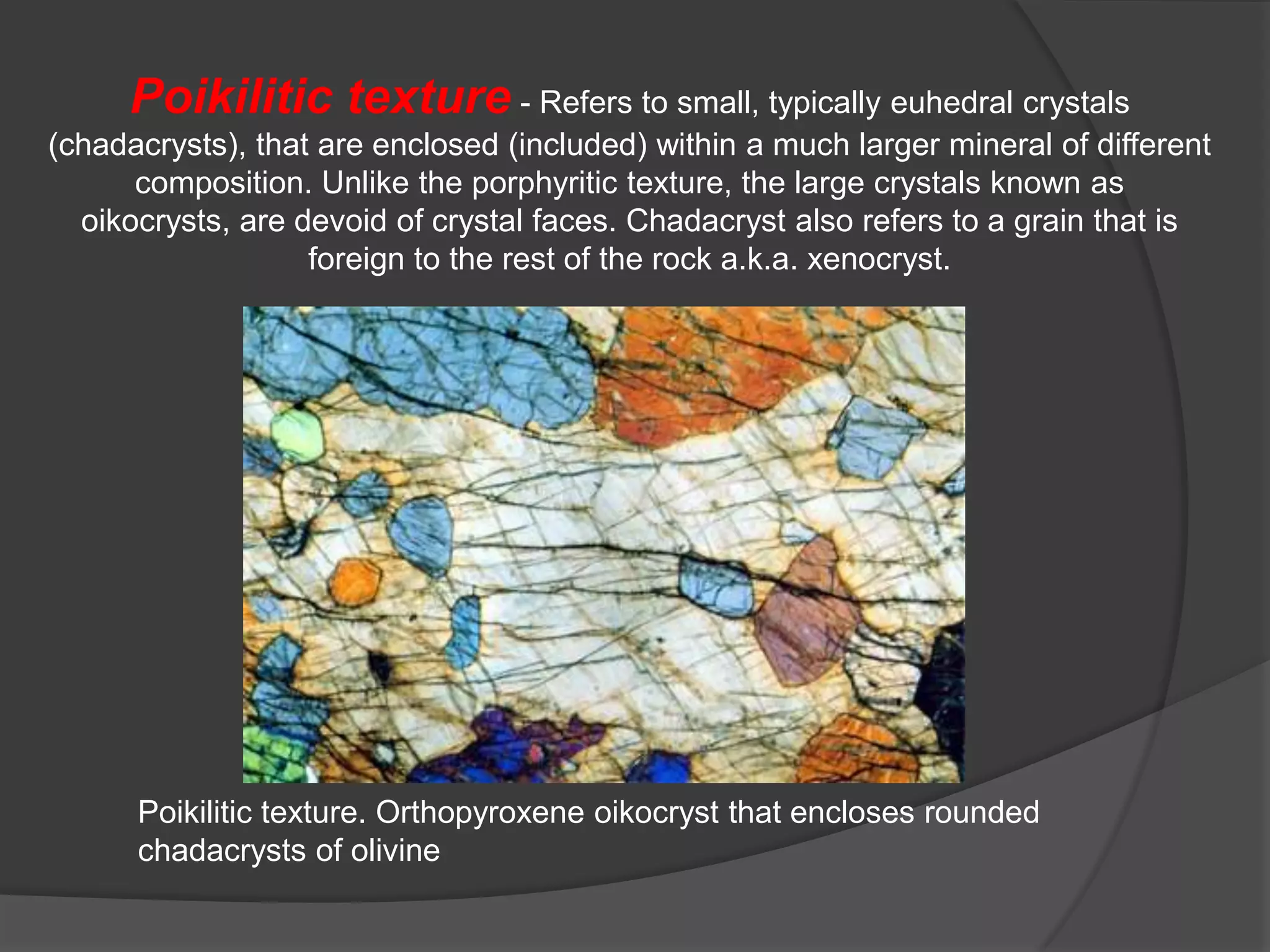 Igneous textures and structures | PPTX