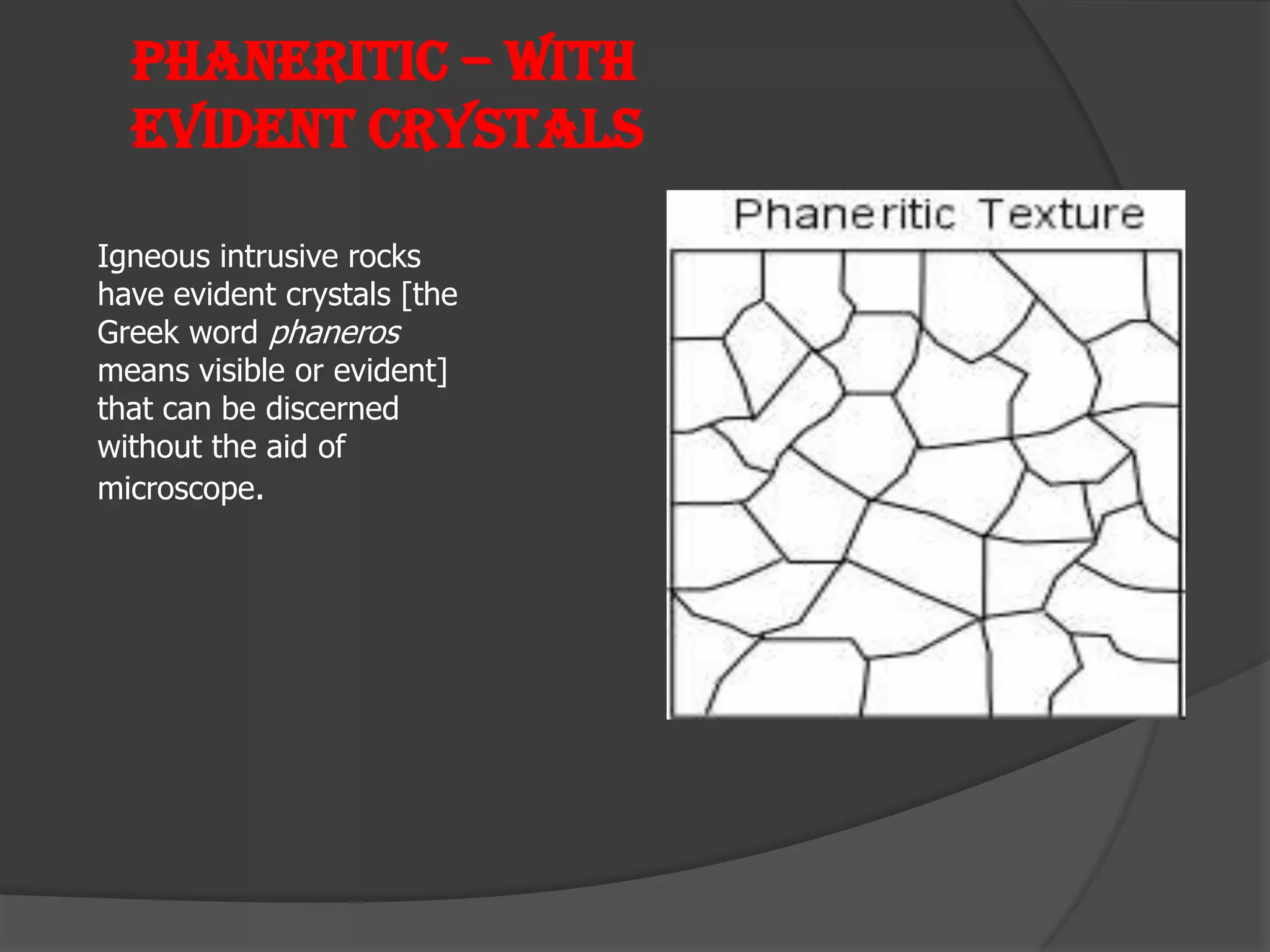 Igneous textures and structures | PPTX