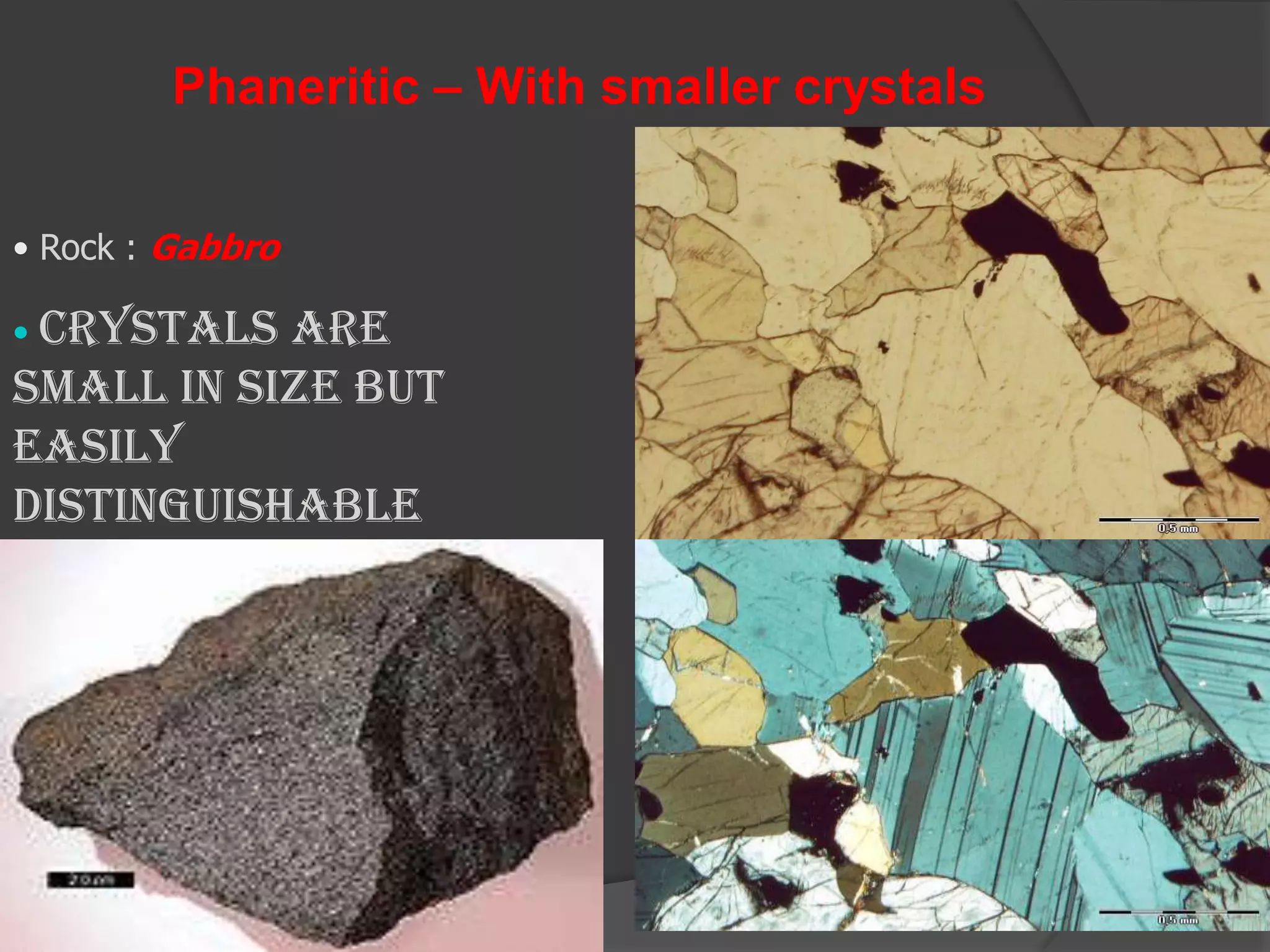 Igneous textures and structures | PPTX