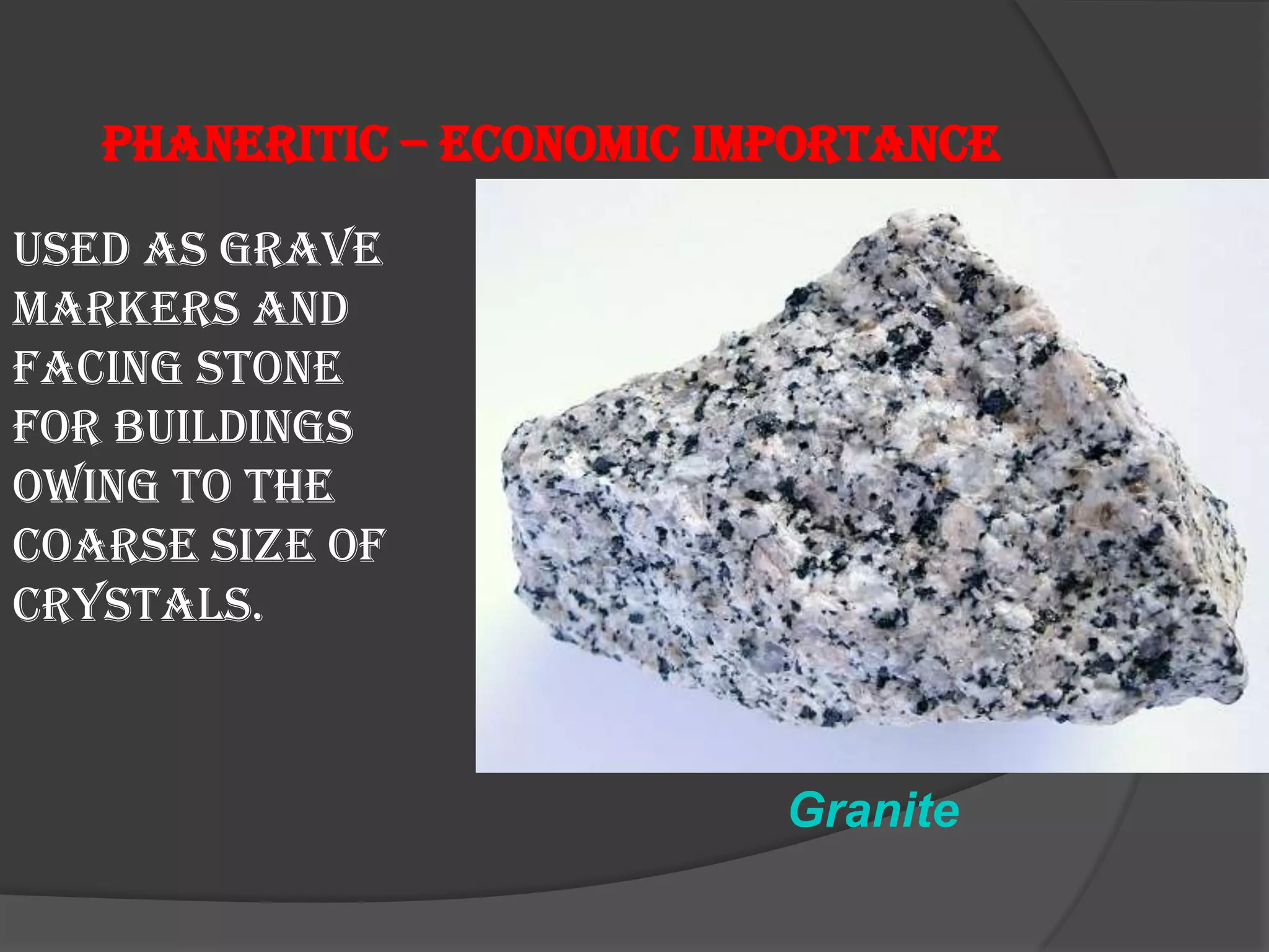 Igneous textures and structures | PPTX