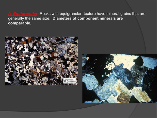 Igneous textures and structures | PPTX | Geography | Science