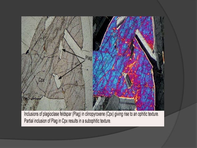 Igneous textures and structures | PPTX | Geography | Science