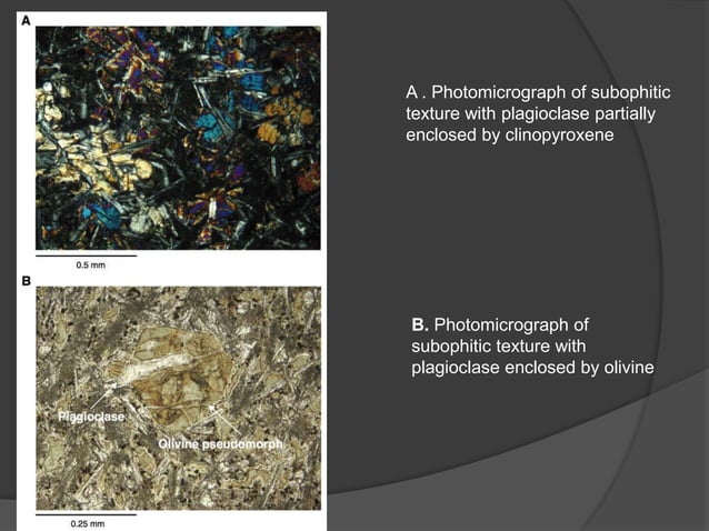 Igneous textures and structures | PPTX | Geography | Science