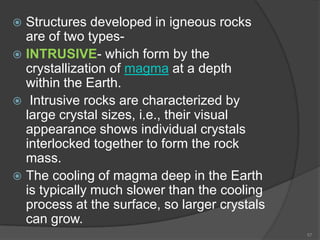 Igneous textures and structures | PPTX