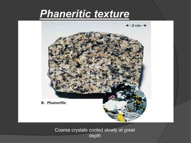 Igneous textures and structures | PPTX | Geography | Science