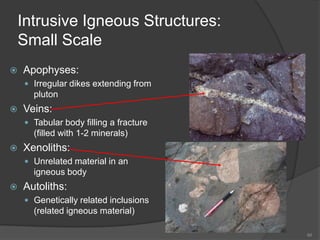 Igneous textures and structures | PPTX