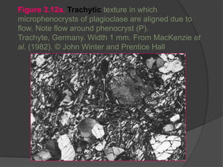 Trachytic Texture