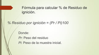 Ignicion (farmacopea) | PPTX