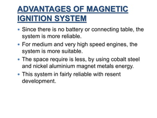 IGNITION SYSTEM OF SI ENGINE | PPTX