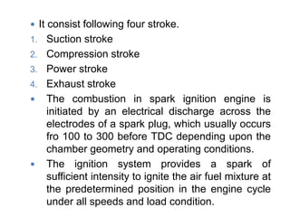 IGNITION SYSTEM OF SI ENGINE | PPTX