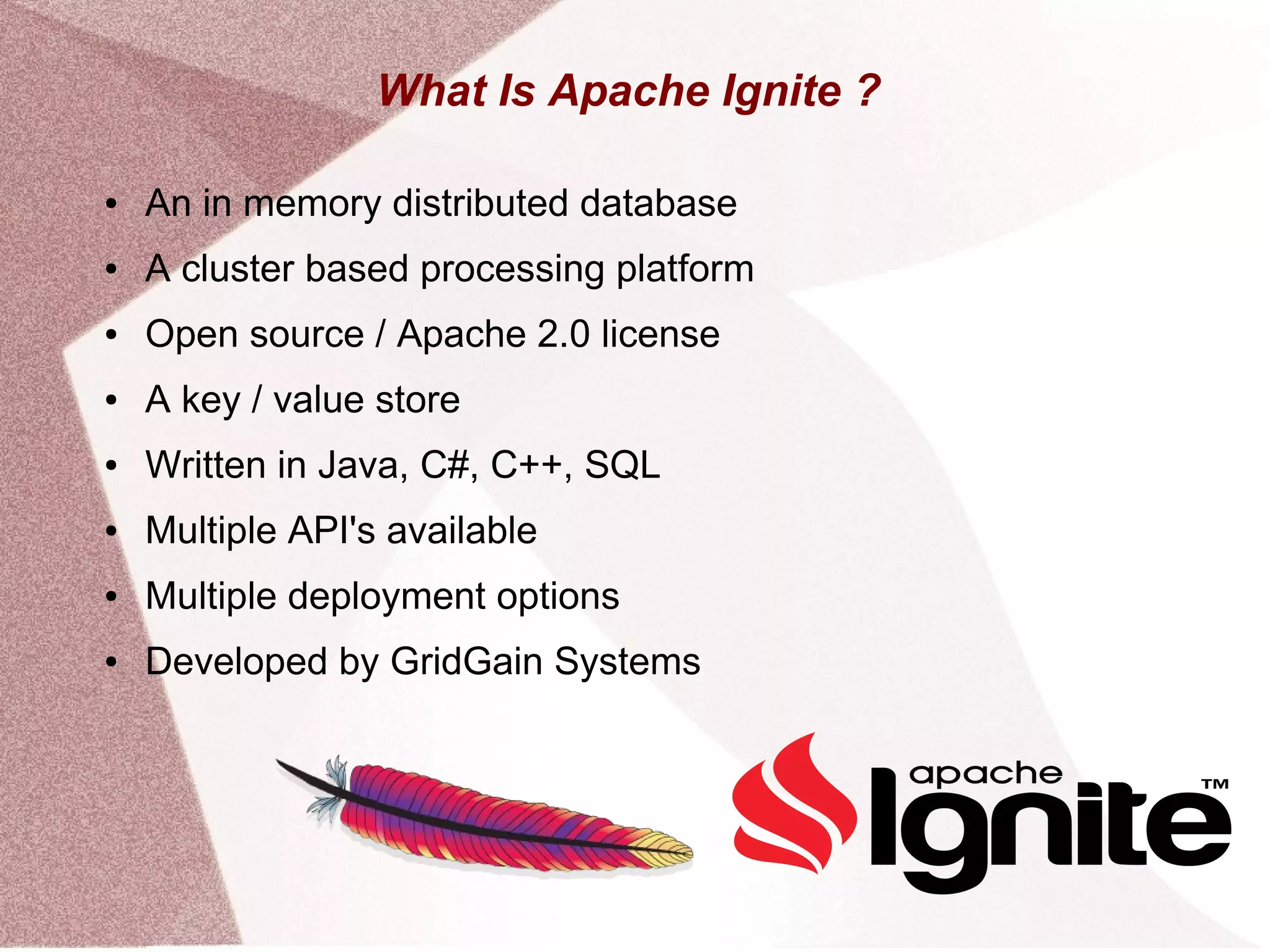 Apache Ignite | PDF