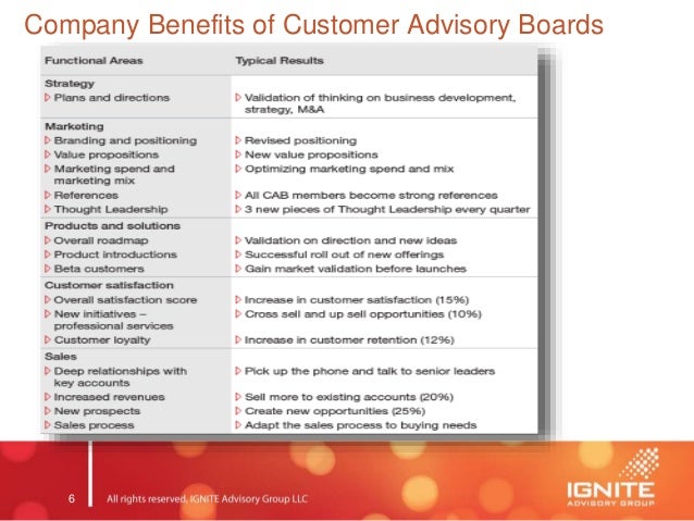 Gaining Valuable Business Insight Through A Customer Advisory Board gaining-valuable-business-insight-through-a-customer-advisory-board