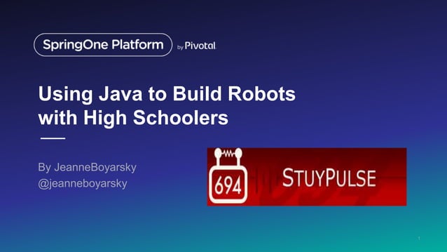 Ignite java-robots | PPT