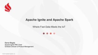 Apache Spark and Apache Ignite: Where Fast Data Meets the IoT | PPT