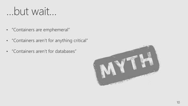 Microsoft Ignite 2017 Sql Server On Kubernetes Swarm And Open Shift Pptx Cloud Computing