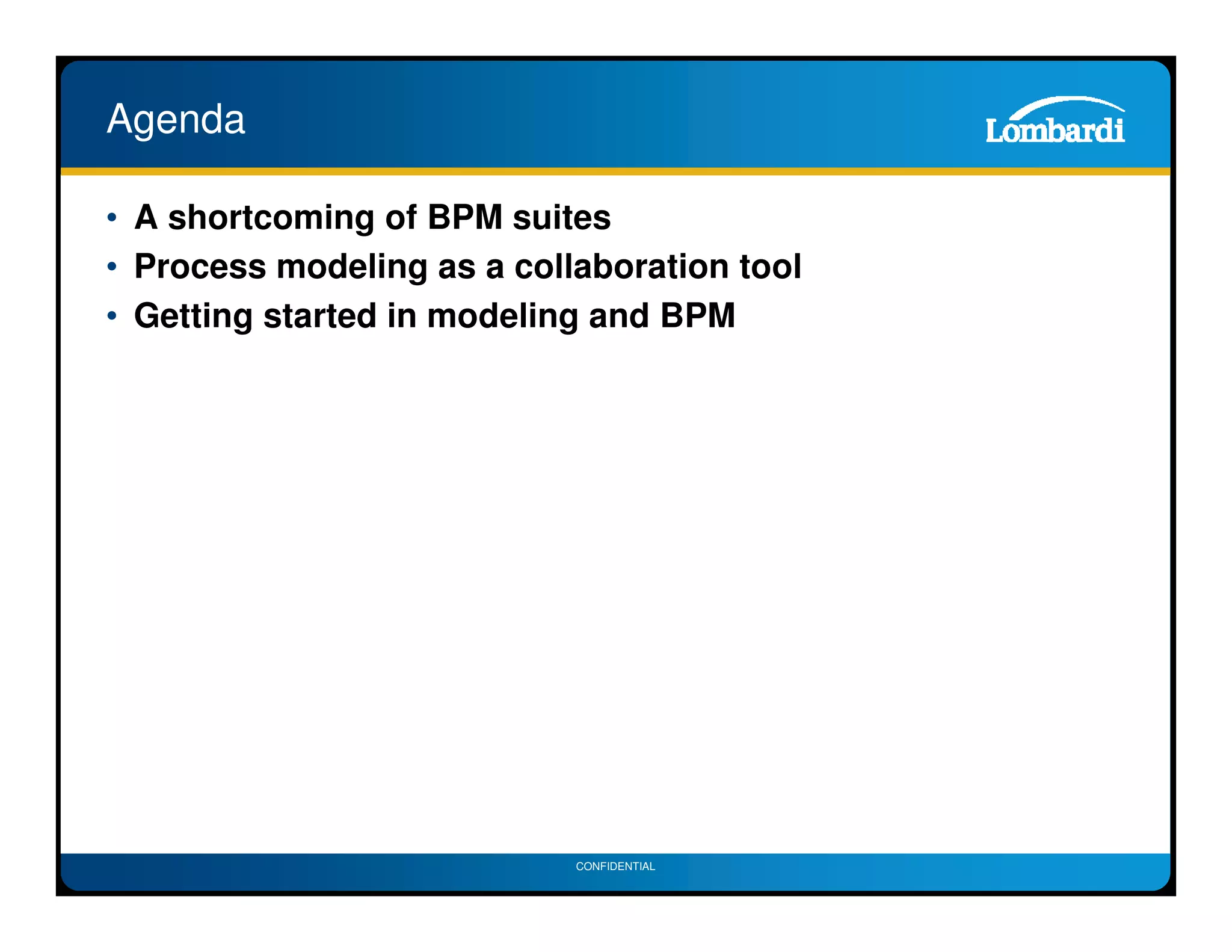 Ignite the BPM Spark With Blueprint | PDF