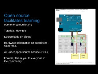 Ignite CleanWeb OpenEnergyMonitor presentation | PPT