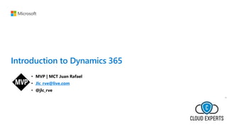 Intro Microsoft Dynamics 365 | PPTX