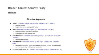 Ignite content security policy | PPT