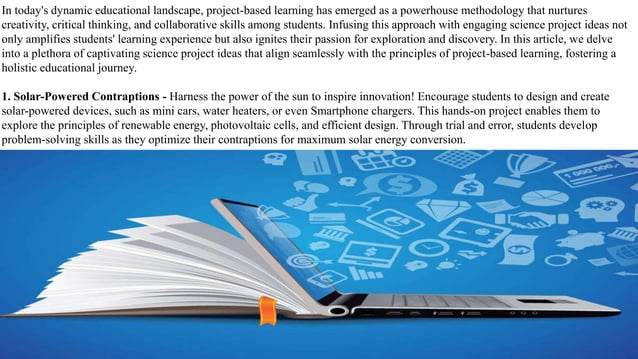 Ignite Curiosity with Exciting Science Project Ideas for Project-Based ...