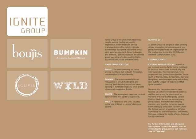 Ignite Group Presentation | PDF