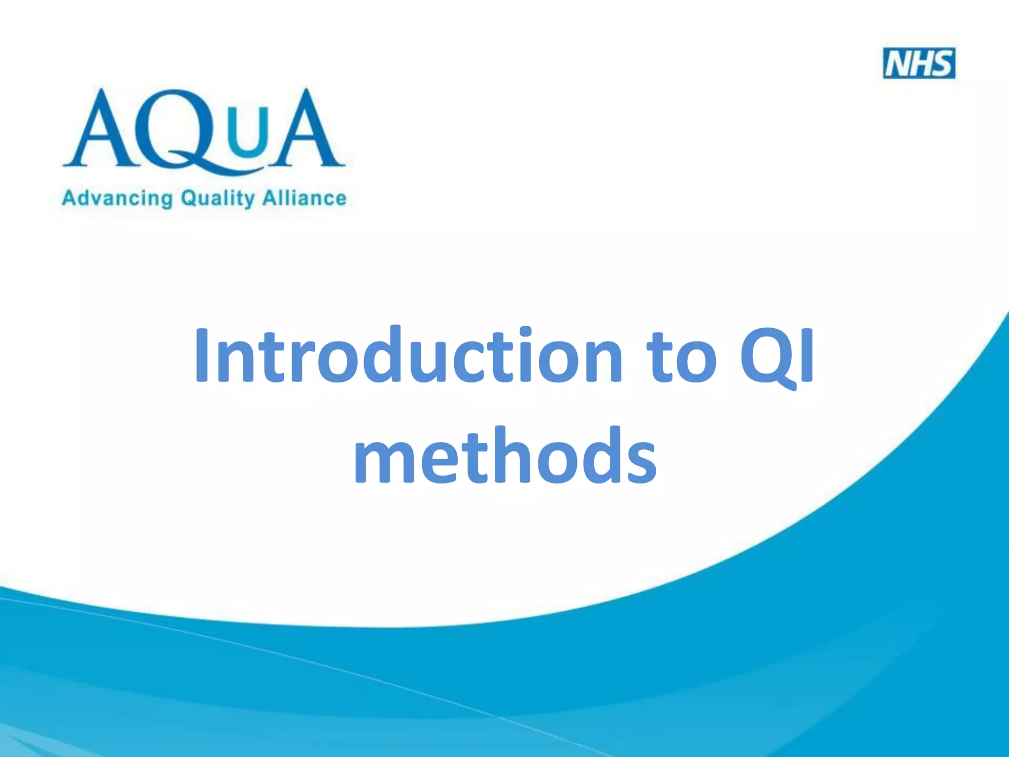 IGNITE! Introduction to QI Methods | PDF | Healthcare Industry | Industries