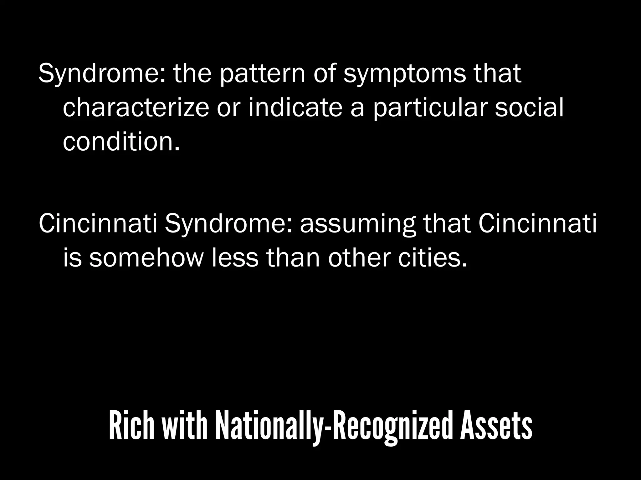 A Pragmatic Solution to Cincinnati Syndrome | PPTX
