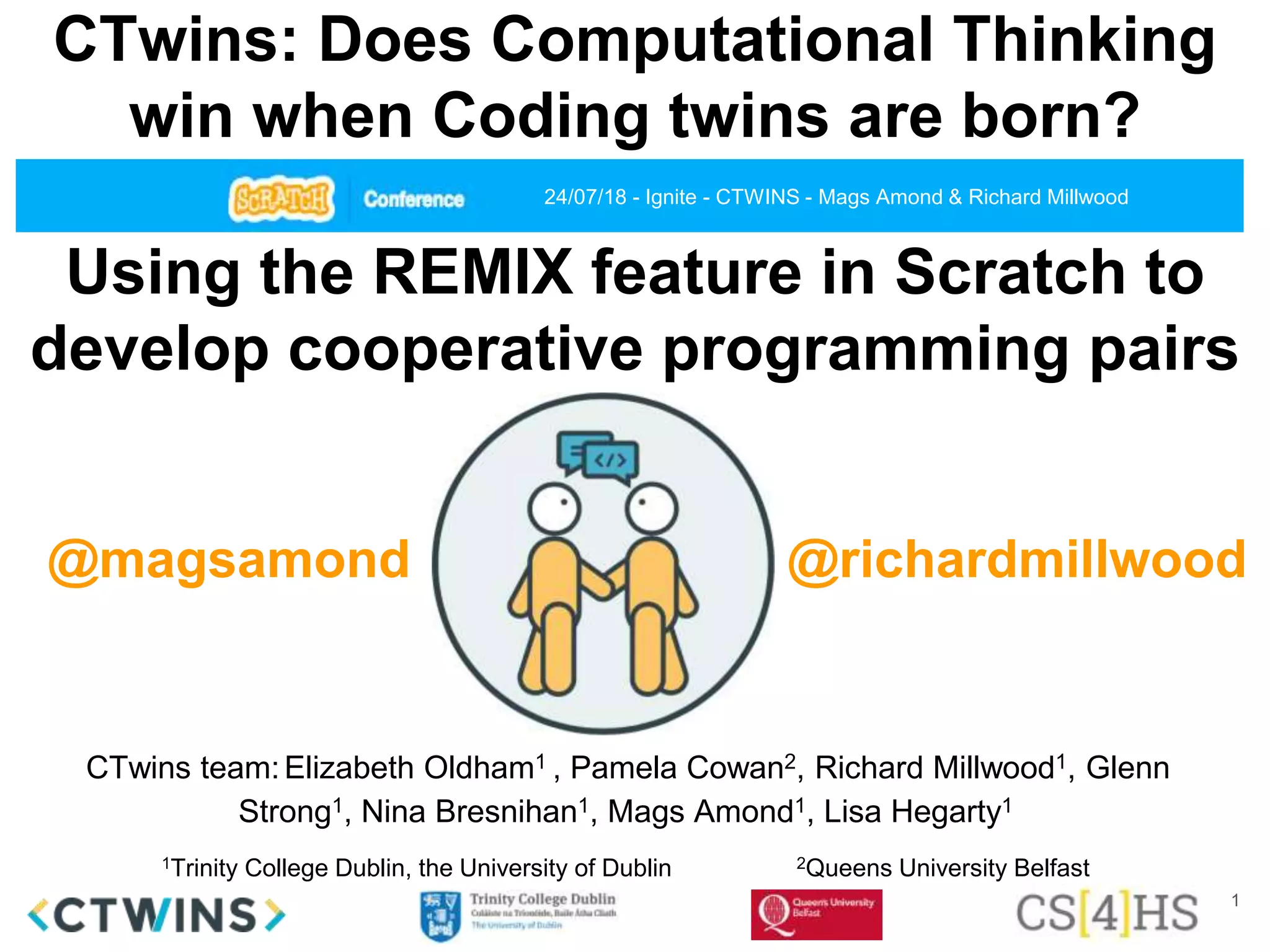 Ignite mit2018amondmillwood | PPTX