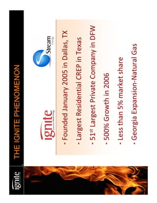Stream Energy/Ignite Presentation | PDF