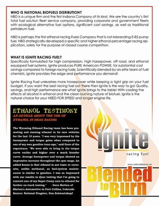 Ignite Racing Fuel | PDF