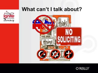 Ignite Workshop | PPT