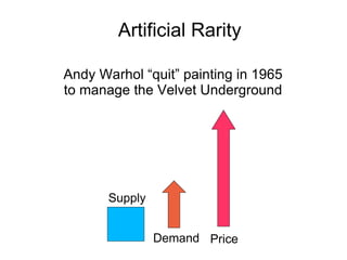 1st Ignite Zurich - Art Rarity and the Web | PPT
