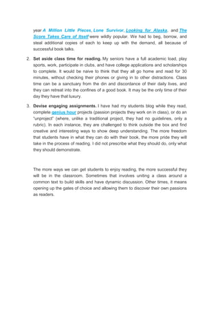 Igniting a passion for reading | PDF