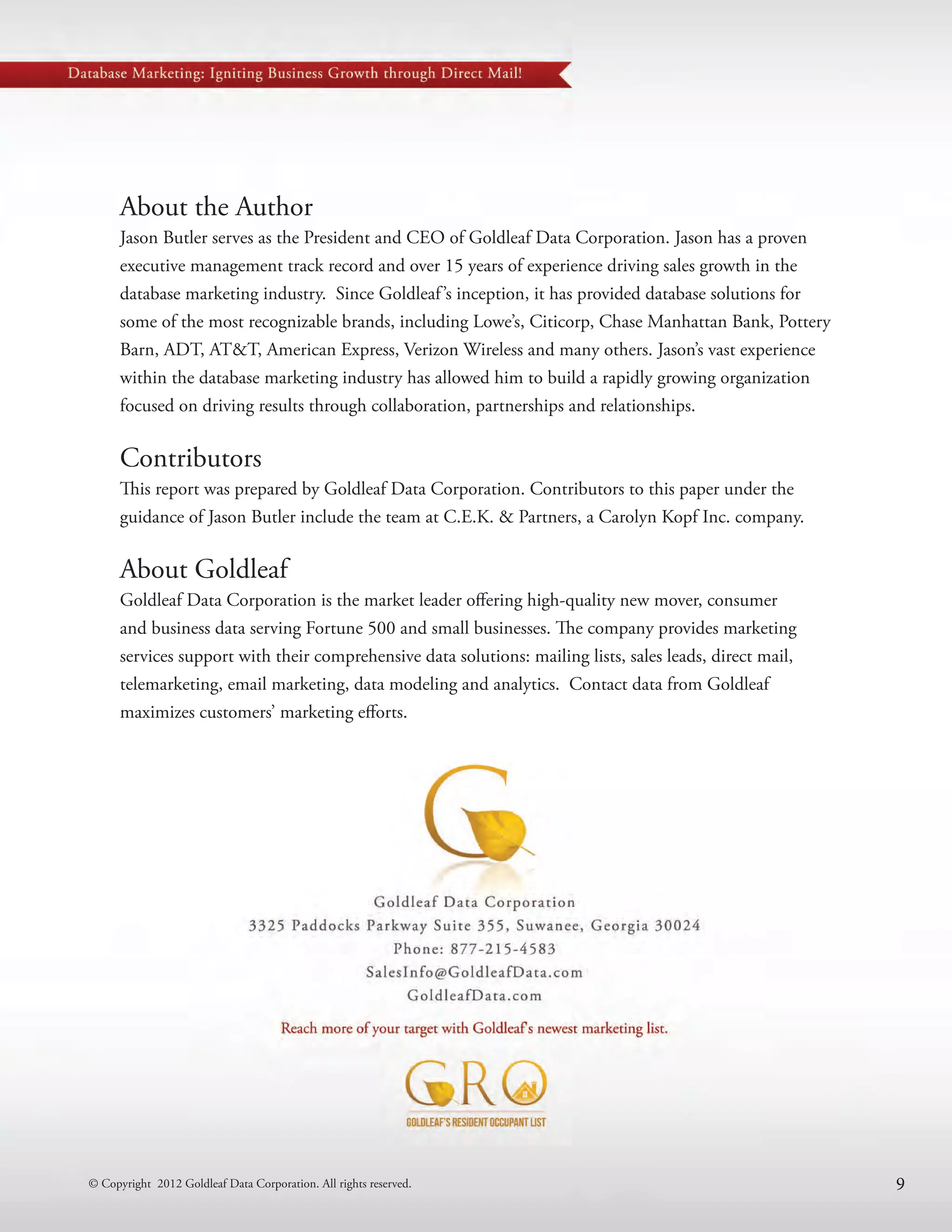 Igniting Business Growth - White Paper | PDF