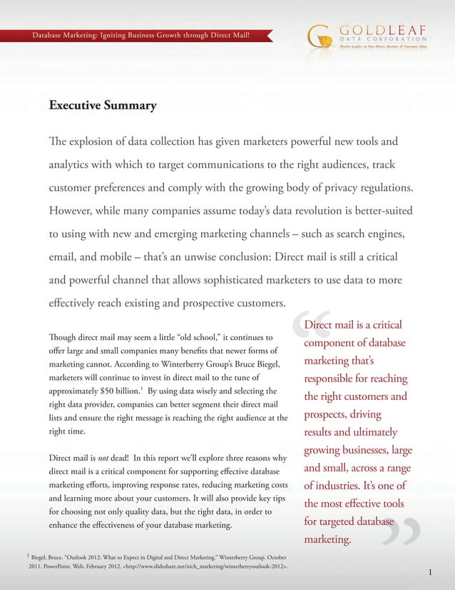 Igniting Business Growth - White Paper | PDF