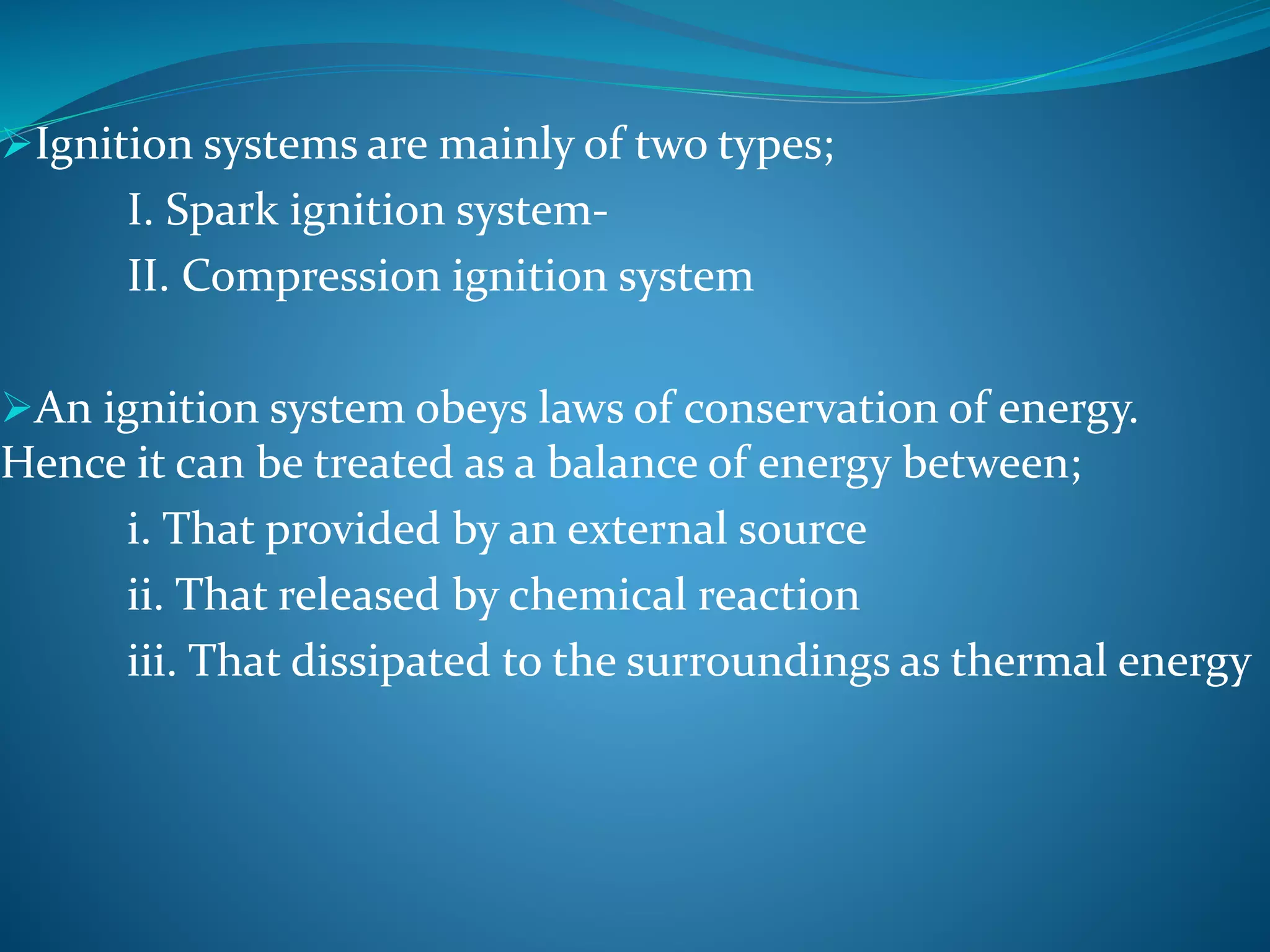 Ignition system | PPTX