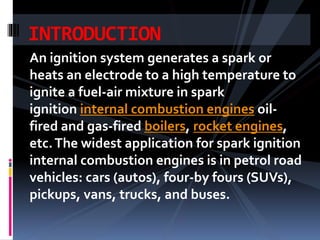 IGNITION SYSTEM IN CARS | PPTX