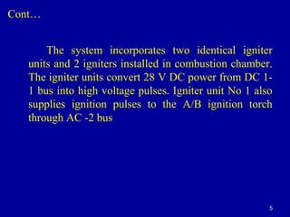 Aircraft Ignaition System | PPT