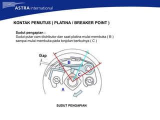 Ppt berisikan tentang materi sistem pengapian konvensional | PPT