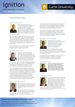 Ignition curtin team | PDF