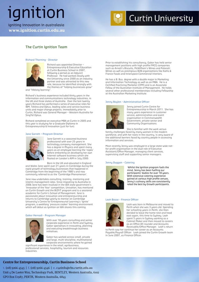 Ignition curtin team | PDF