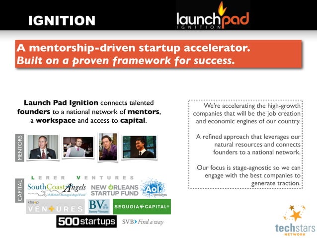 Launch Pad Ignition 2012 | PPT