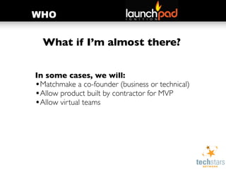 Launch Pad Ignition 2012 | PPT