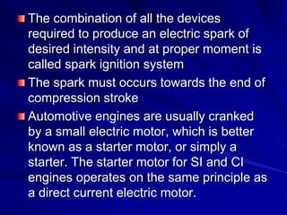 Ignition system | PPTX