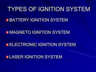 Ignition system PPT