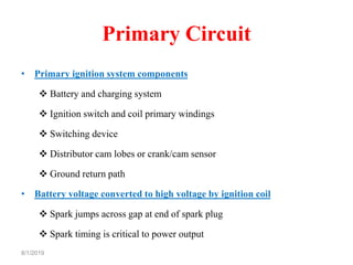 Automotive : Ignition System | PPTX
