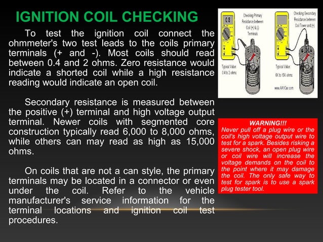 U.C: SERVICE IGNITION SYSTEM | PPT | Auto Repair | Automotive