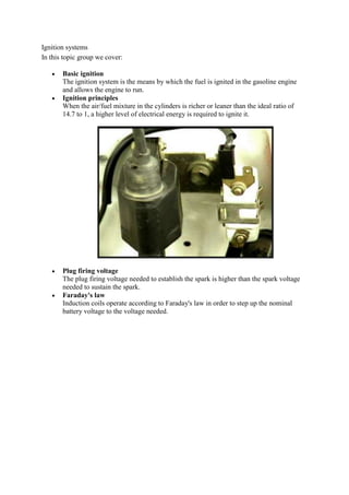 Ignition systems | DOCX